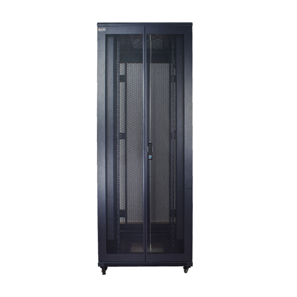Rack Fechado 19" Evus EV-DFDP8044 44ux800x1000mm para Piso Preto