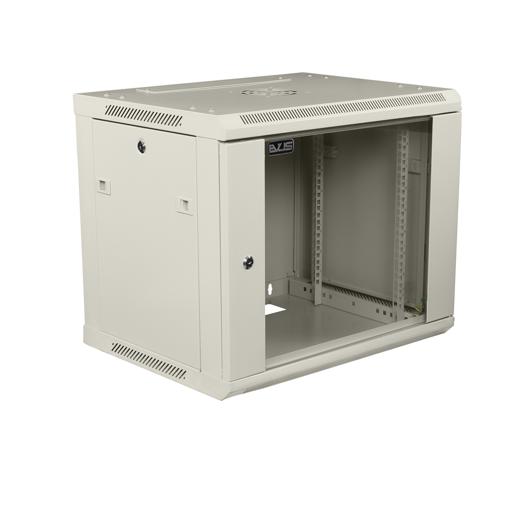 Rack Mini 19" Evus EV-DW6409G 9u x 600 x 450mm de Parede Bege