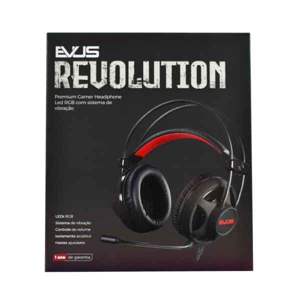 Headset Gamer Evus F-11 Revolution. Clique e conheça!